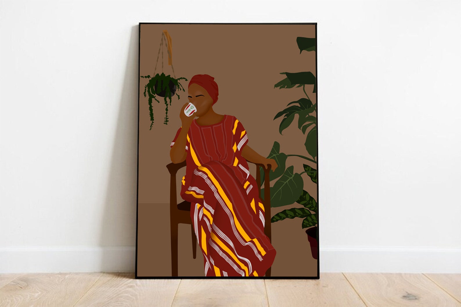 Digital Art, Somali Woman, Somali, Somali Art Print, African Art Print ...