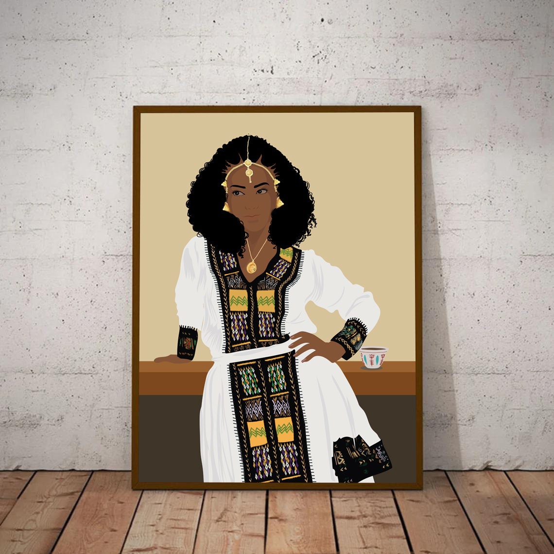 Digital Art, Eritrean Woman, Black Art, African Art, Eritrean Art ...
