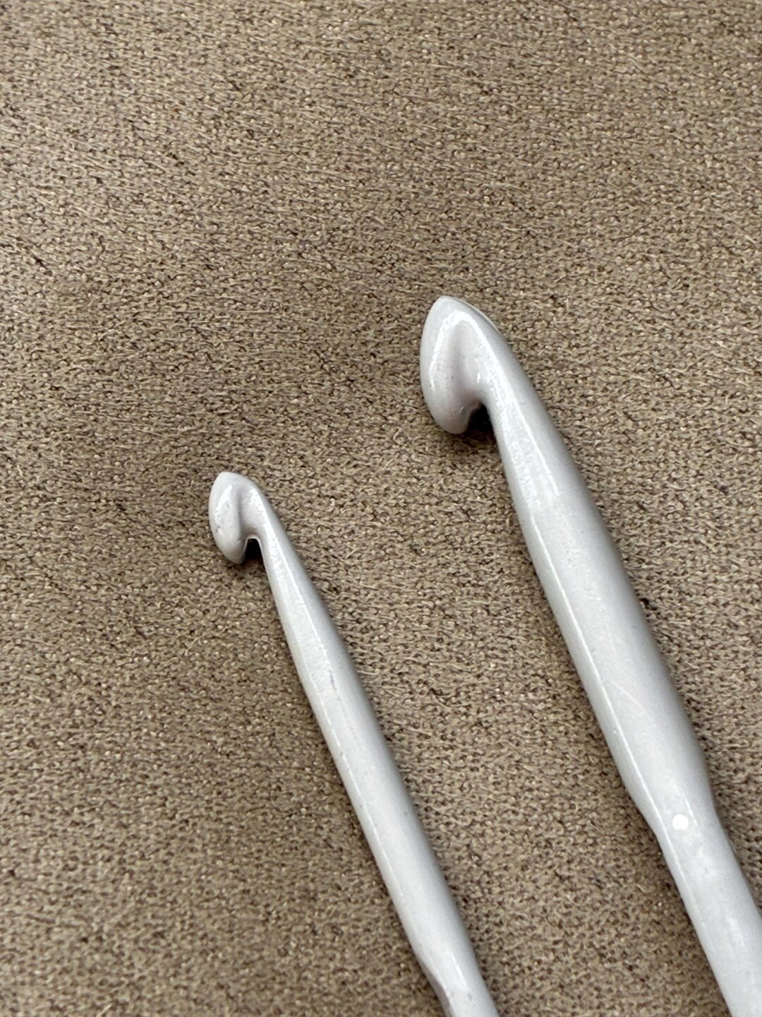 Vintage DISC Milward Crochet Hooks, Grey Aluminum, Made in England, - Etsy