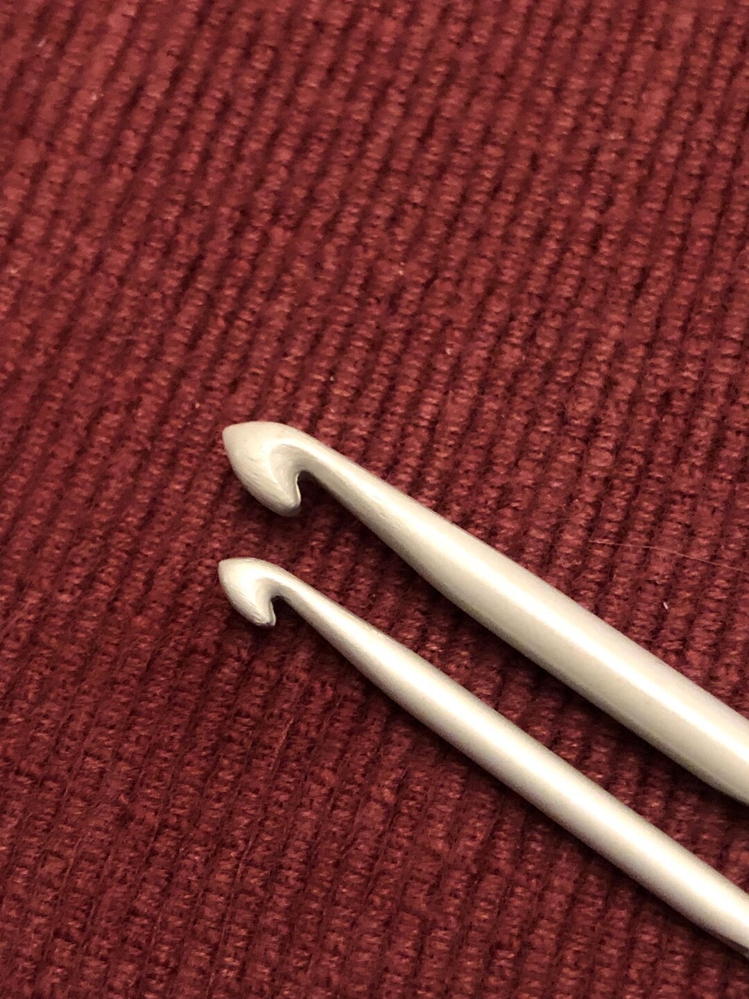 Vintage DISC Milward Crochet Hooks, Grey Aluminum, Made in England, - Etsy