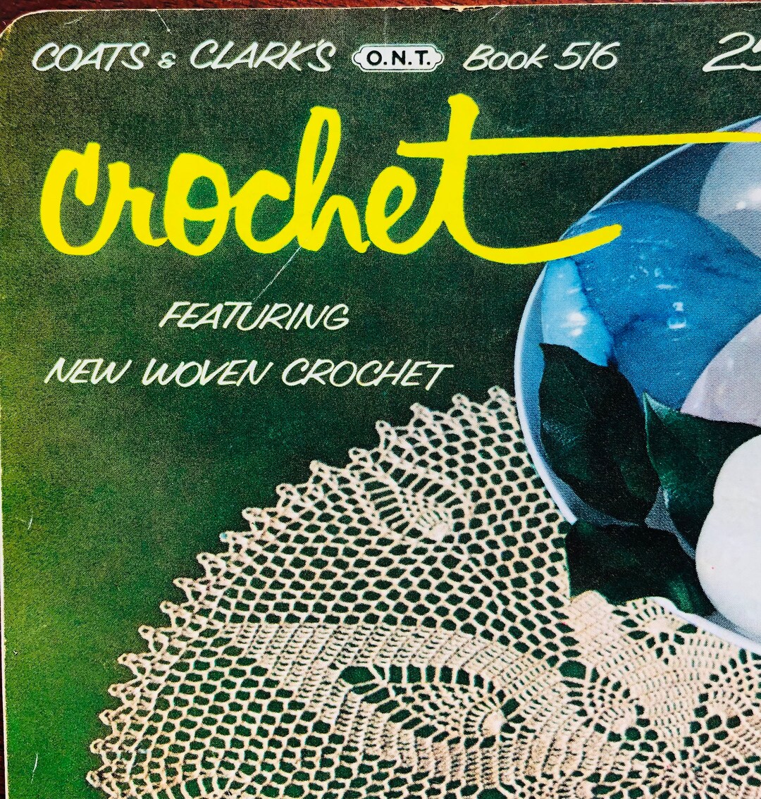 Crochet Pattern Booklet Vintage Coats & Clarks Crochet Book - Etsy
