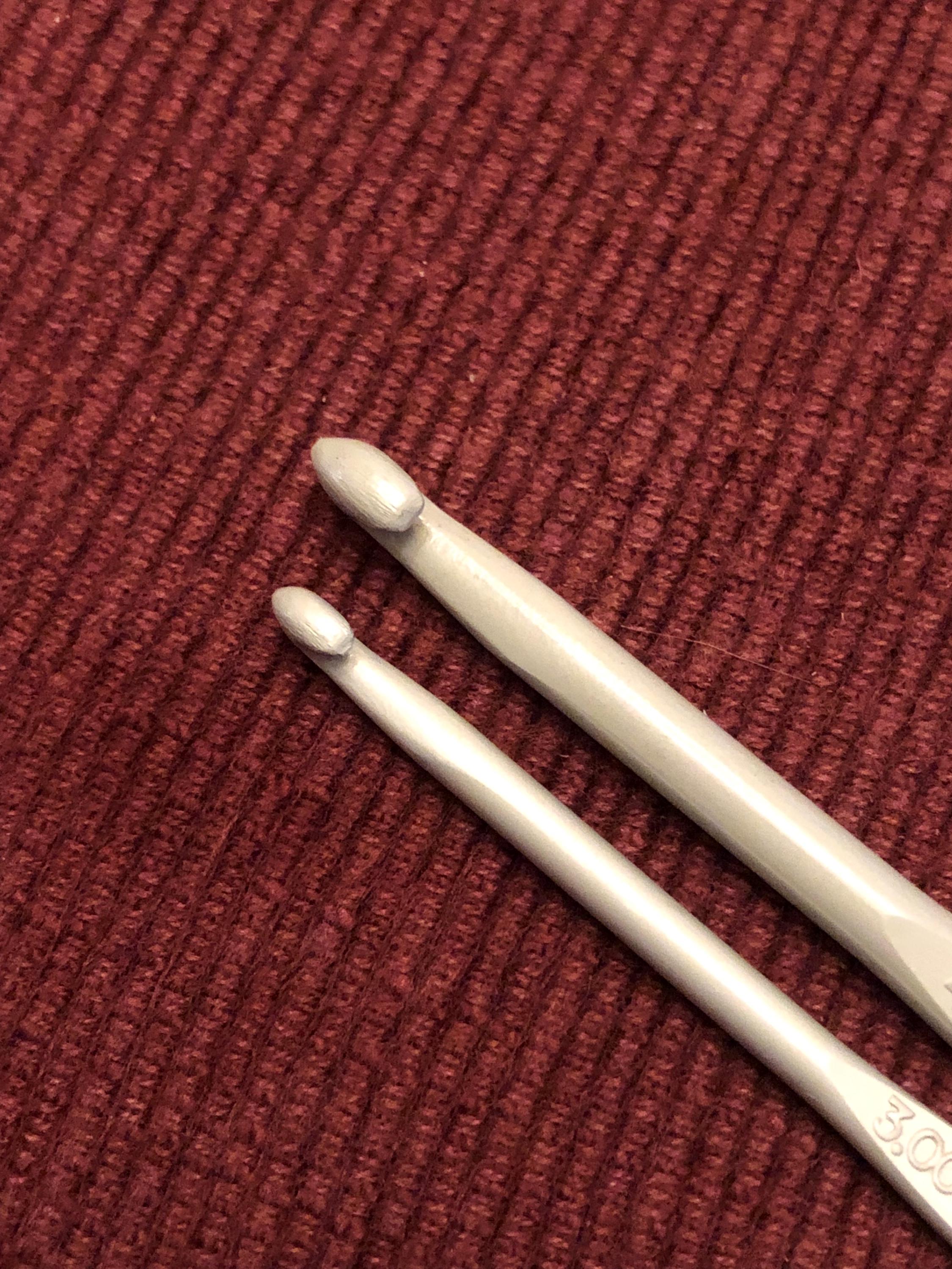 Vintage DISC Milward Crochet Hooks, Grey Aluminum, Made in England, - Etsy