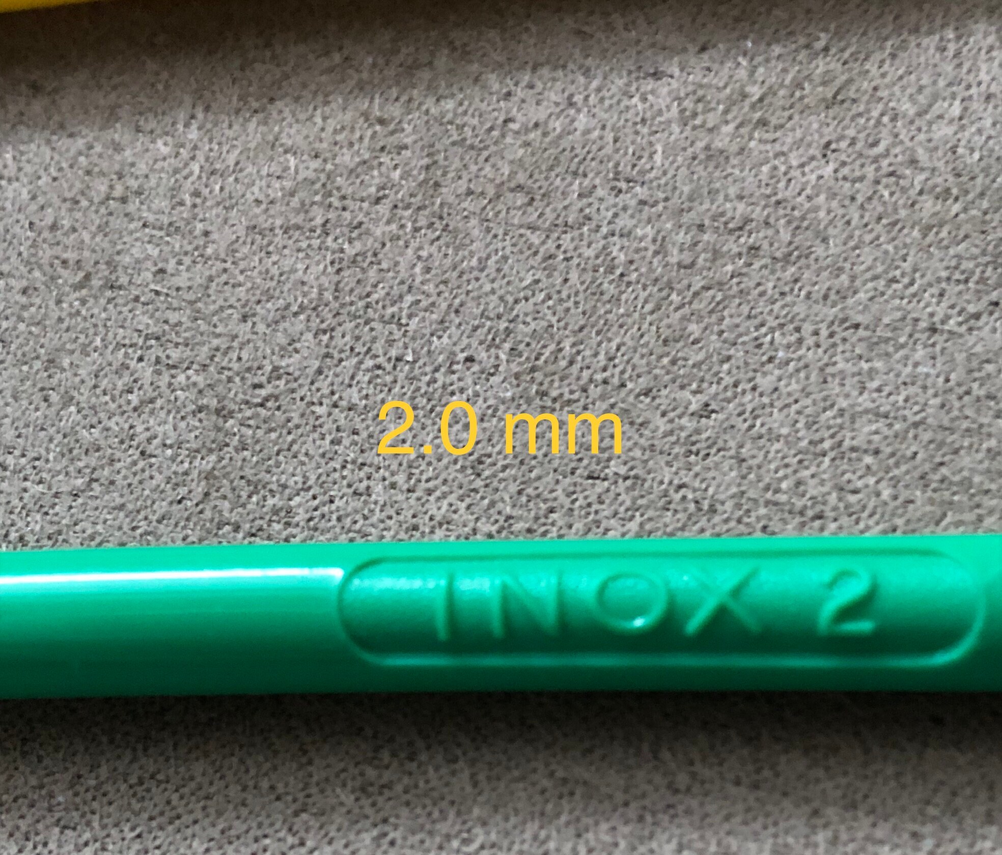 Vintage INOX Brand Crochet Hooks, Multiple Sizes, Plastic Handles and ...