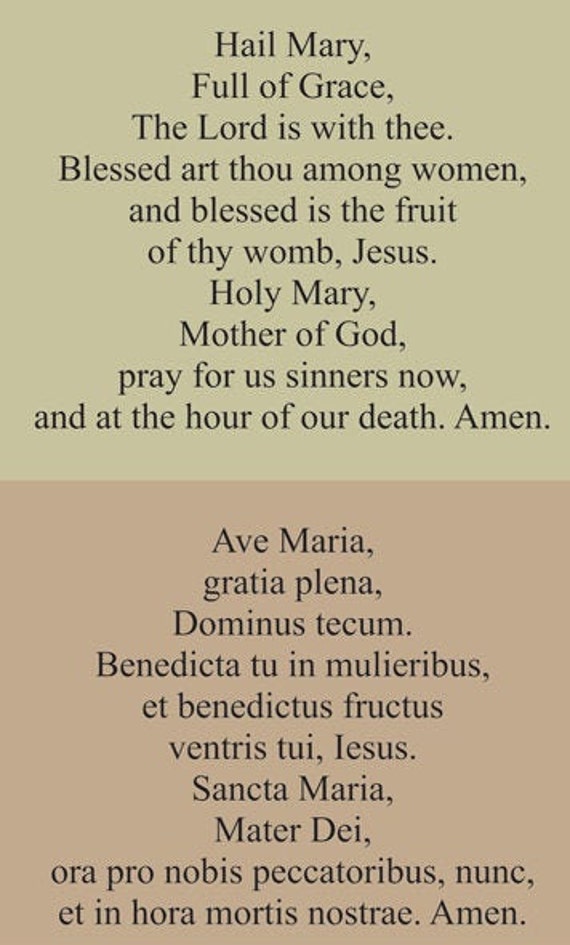 Aprende A Rezar En Ingles? |(Ave Maria) Pronunciación, 53% OFF