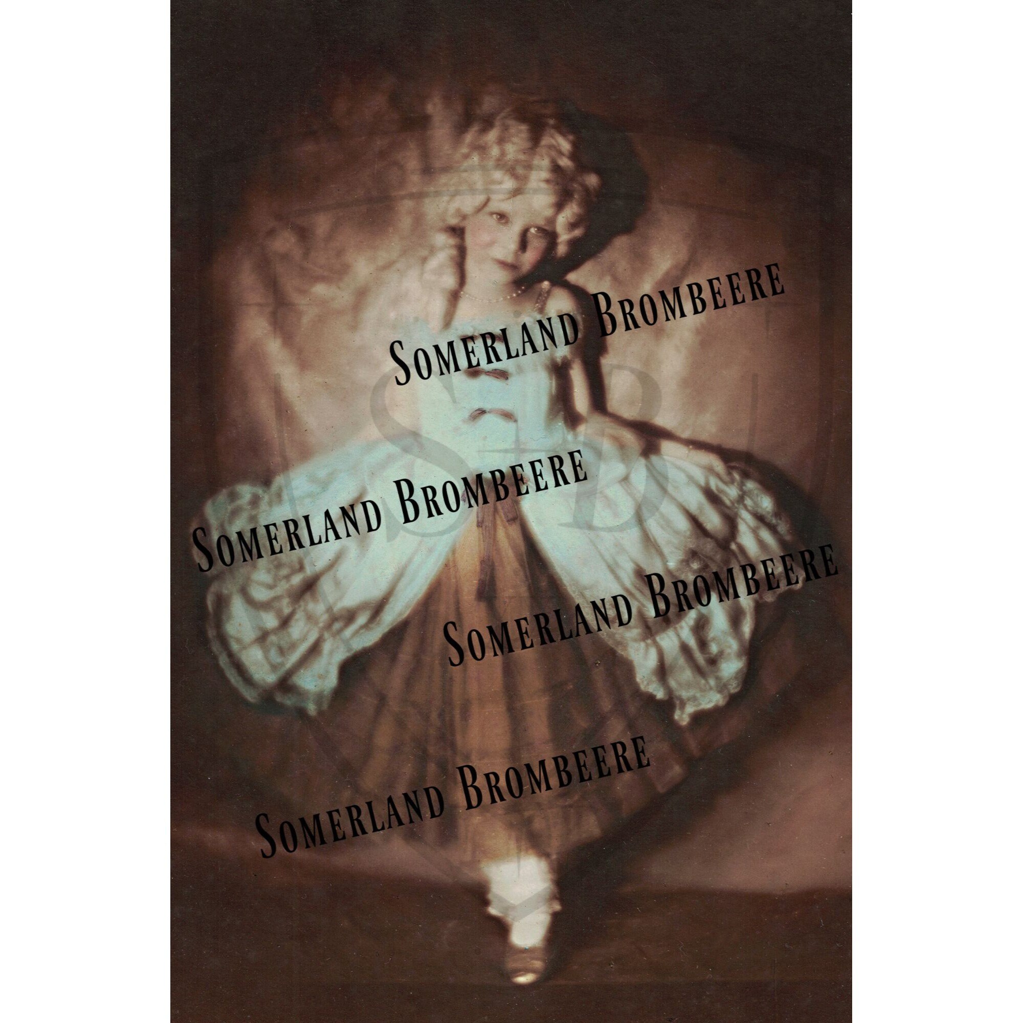 Antique Circus Girl Print Theatre Drama Play Costume 4" X 6" Vintage ...