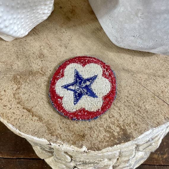Vintage Original WWII US Army Military Forces Star Pa… - Gem