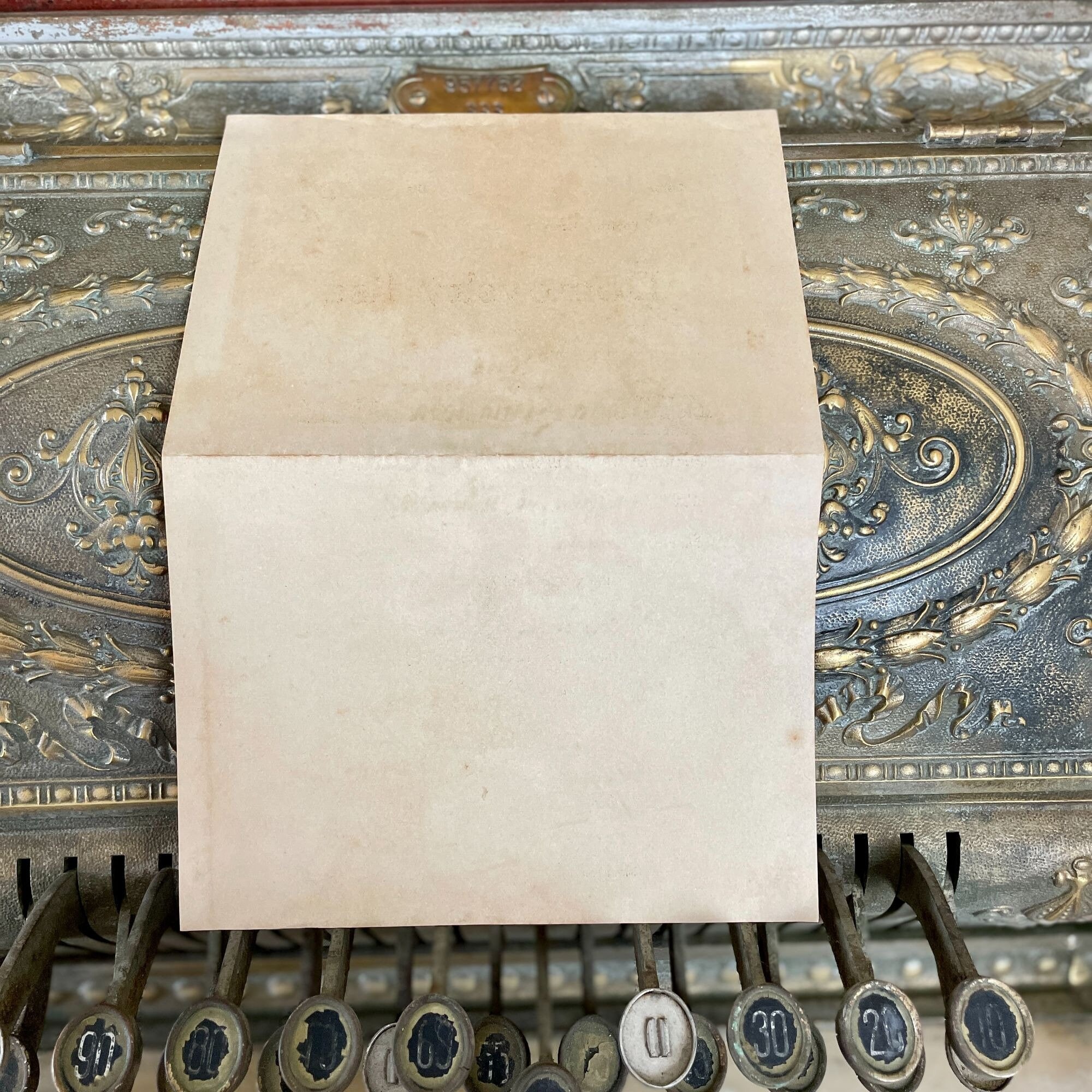 Antique Certificate of Residence Domovsky List Document Original 1914 ...