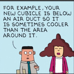 Dilbert Comic Strip - Cold Office - Mug With Color Inside - Etsy