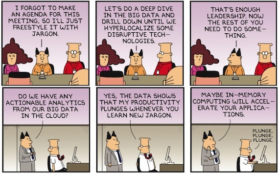 Dilbert Comics Meetings