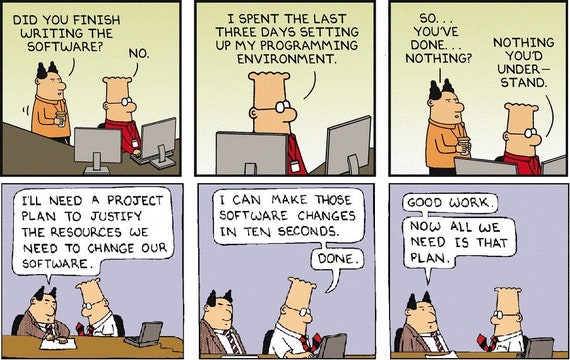 Change Management Dilbert