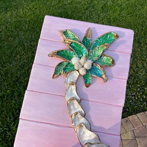 Oyster Shell Palm Tree Wall Decor - Etsy