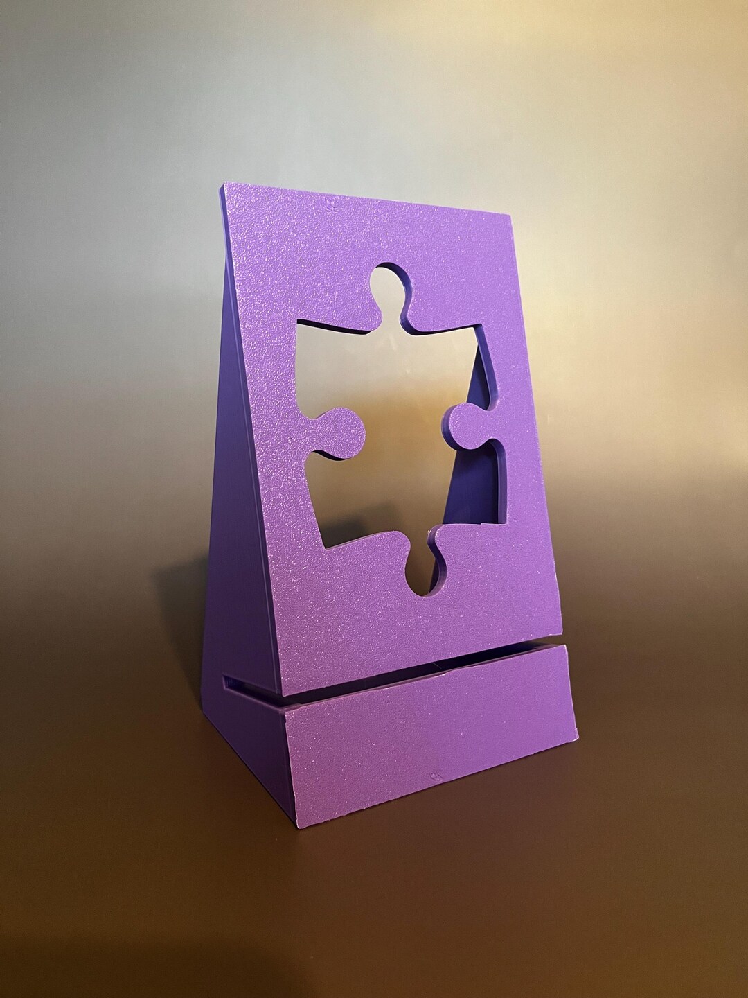 Puzzle Box Top Holder: Wooden Puzzle Display & Picture Stand - Etsy