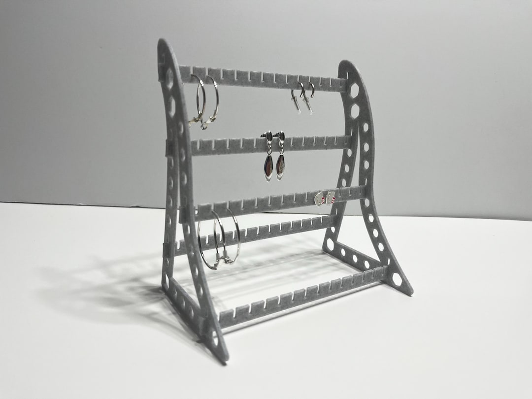 Modern 3D Printed Earring Holder – Stylish Jewelry Storage - Etsy