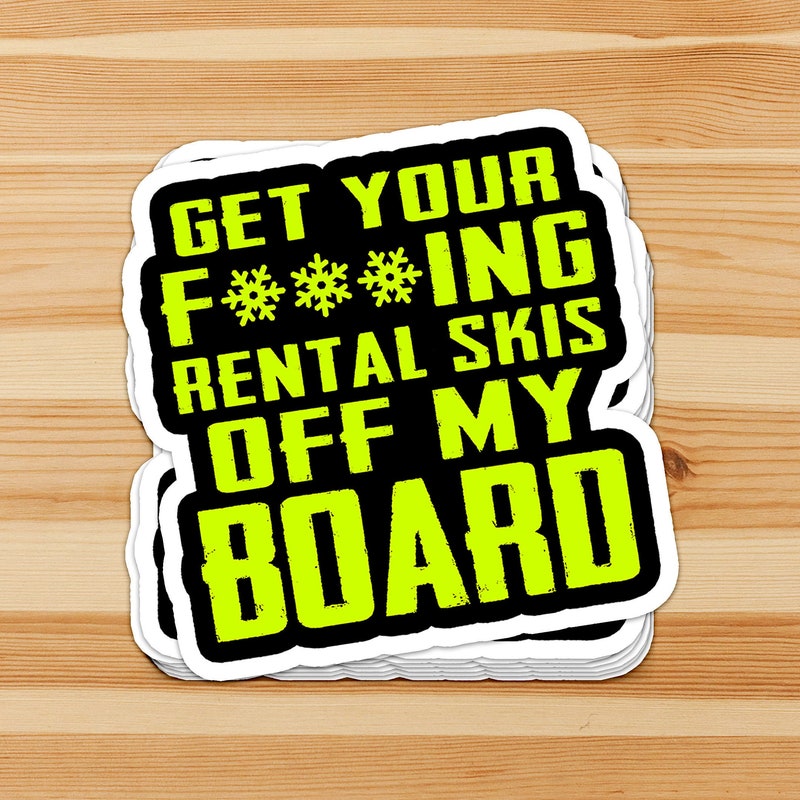 Snowboard Stickers - Etsy