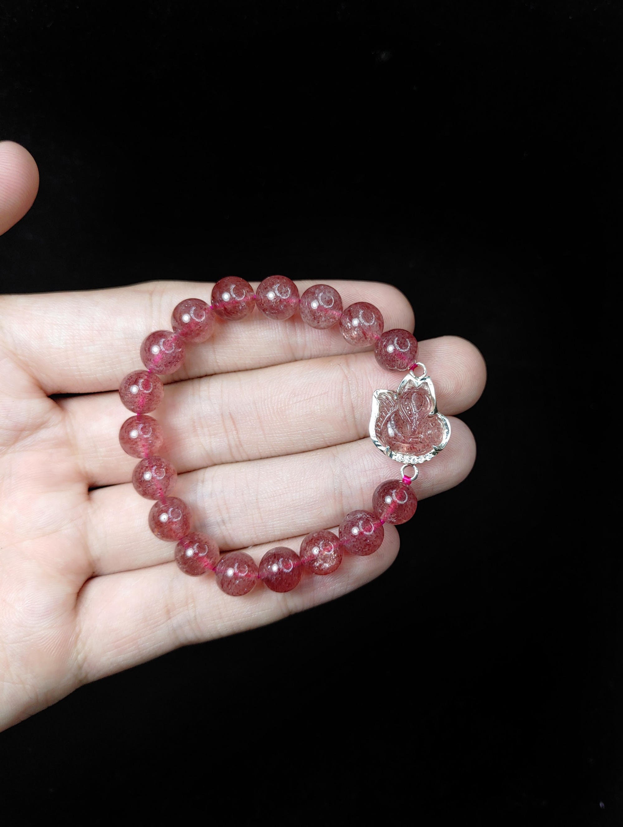 Green Pink Strawberry Rutilated Quartz CrystalRare Rutilated | Etsy