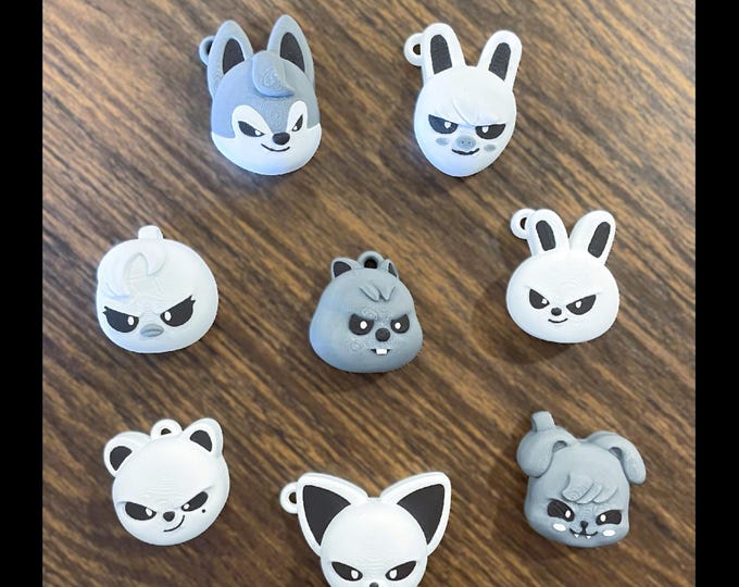 Mini Skzoo Figurine | Stray Kids Character | 3D Printed Figure | K-pop ...