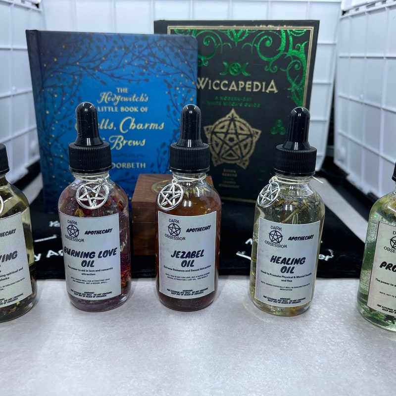 Wiccan Oils - Etsy