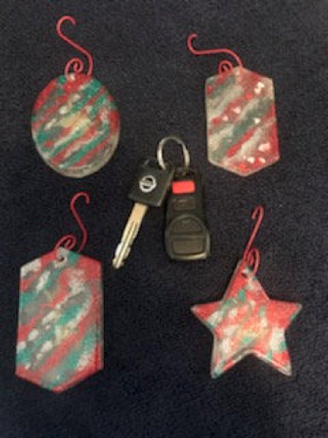 Christmas Ornaments - Keychains - Etsy