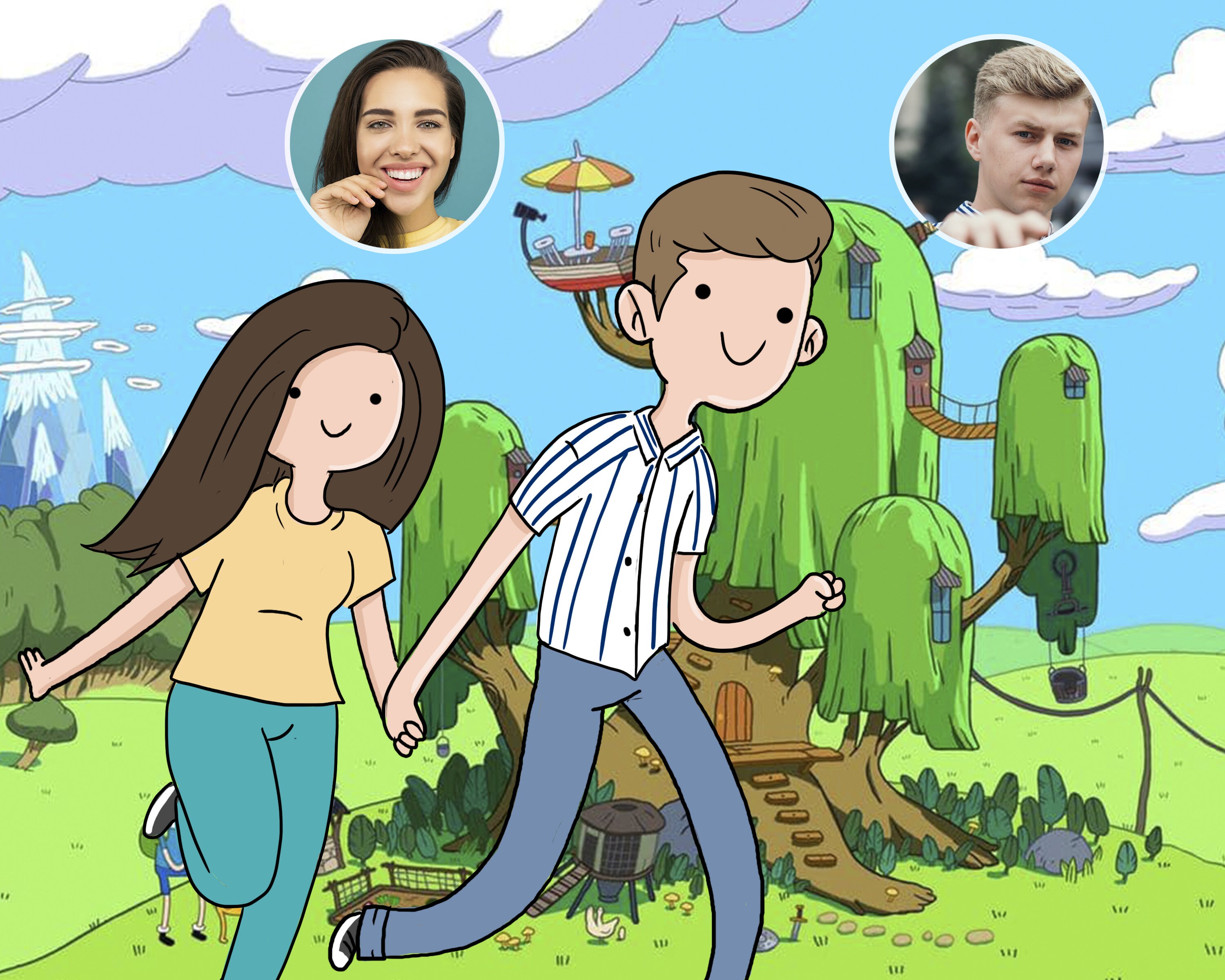 How To Draw Adventure Time Style People