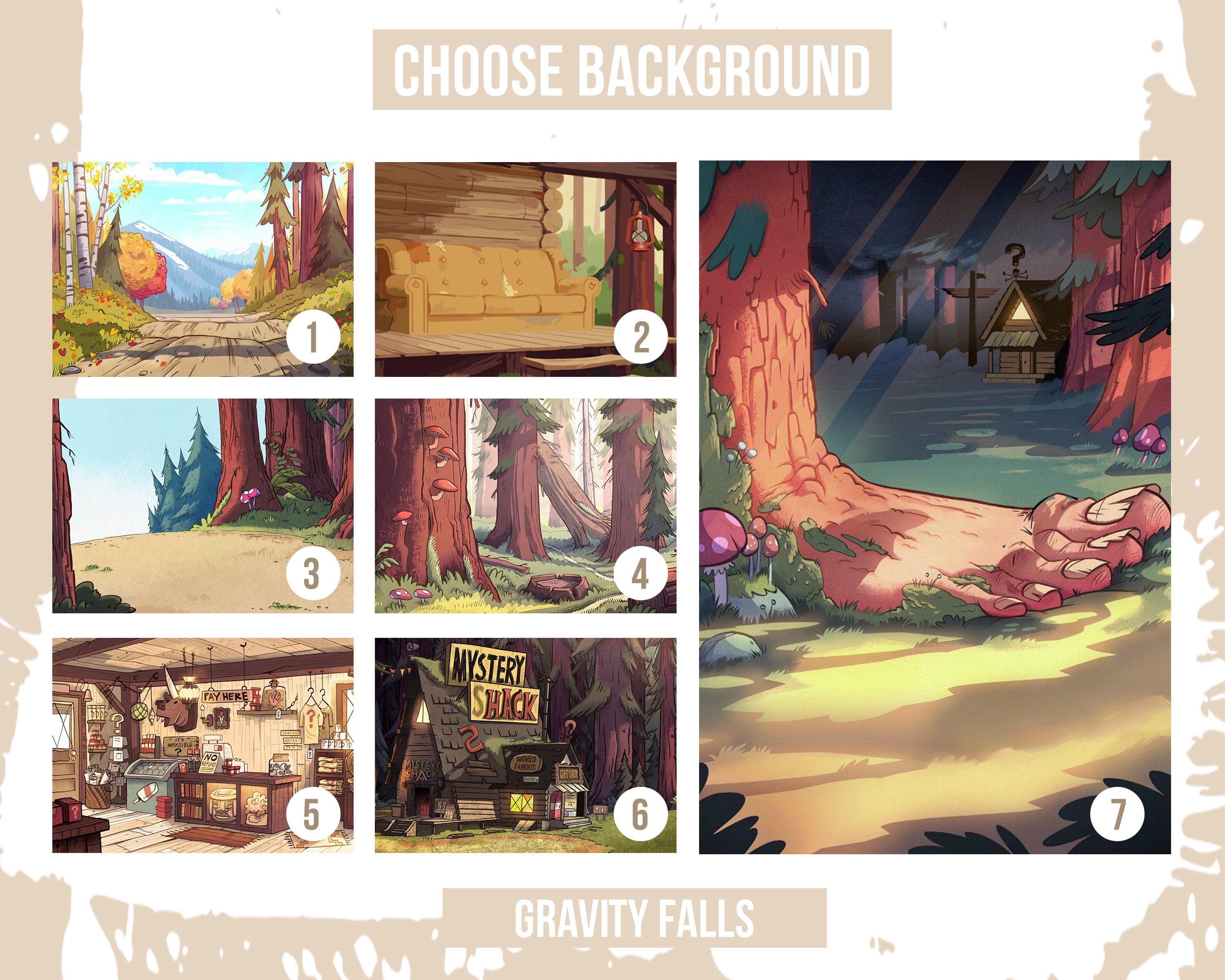 Gravity Falls Concept Art
