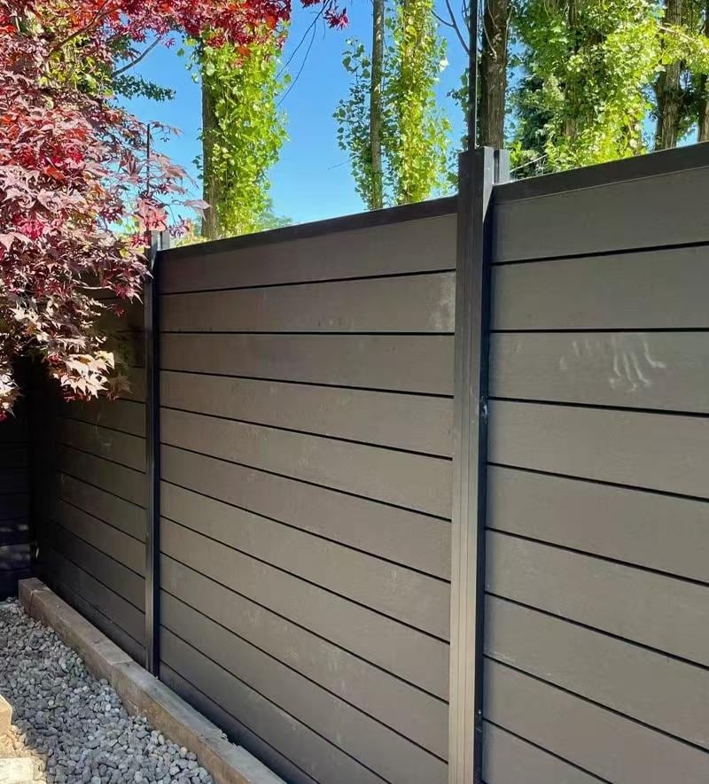 WPC Composite Garden Fence - Etsy