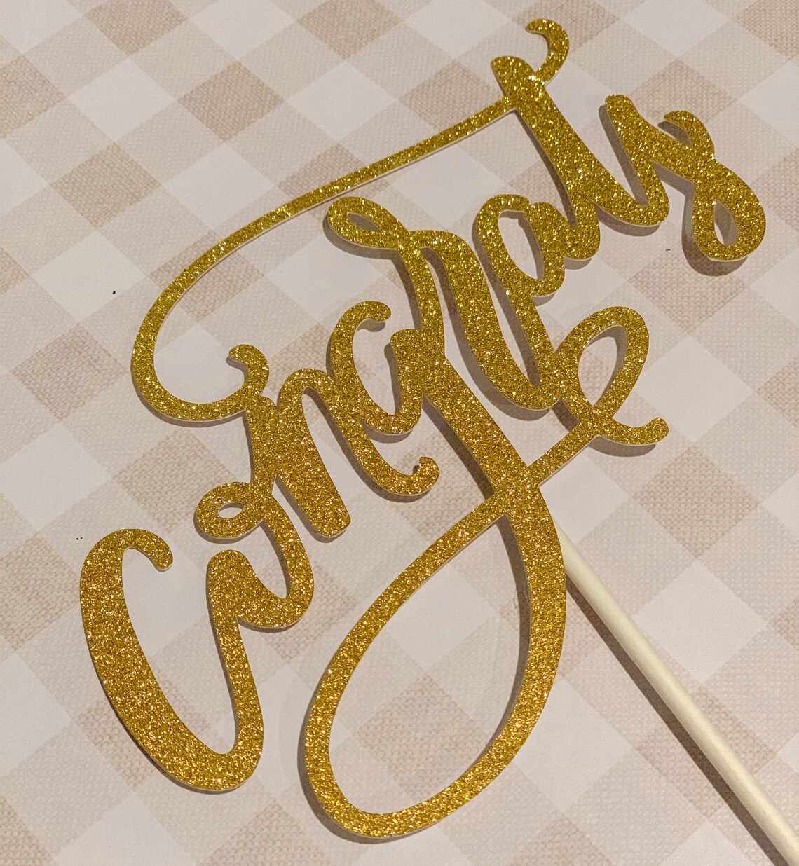 Congrats Cake Topper Congratulations Cake Topper Grad Topper Congrats ...