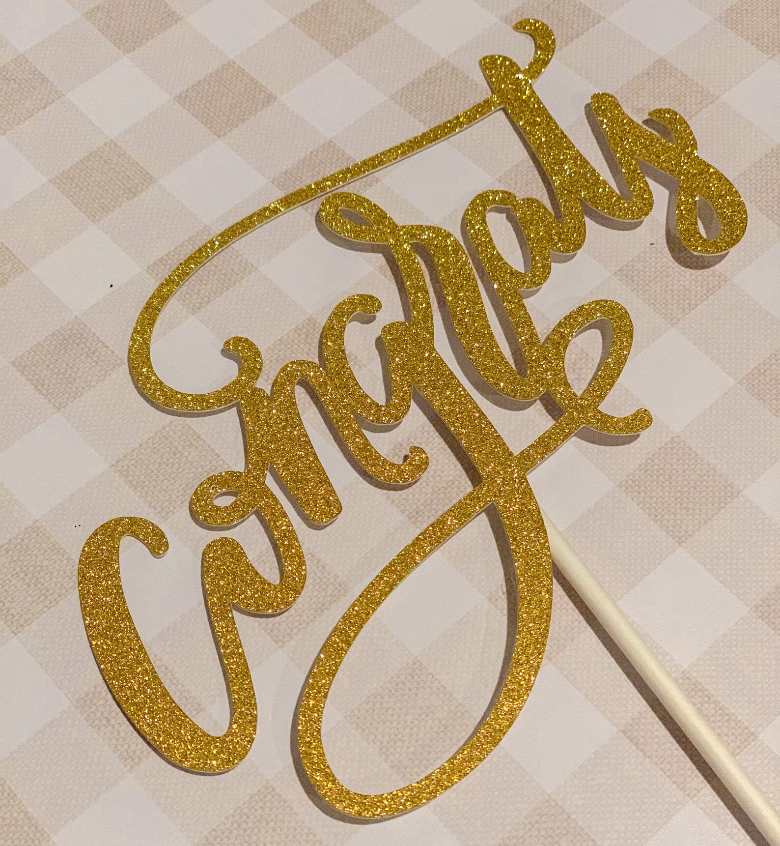 Congrats Cake Topper | Congratulations Cake Topper | Grad Topper ...