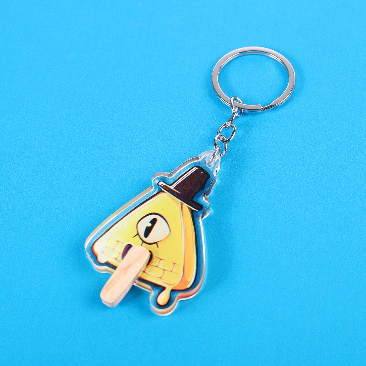 Bill Cipher Gravity Falls Popsicle Keychain - Etsy