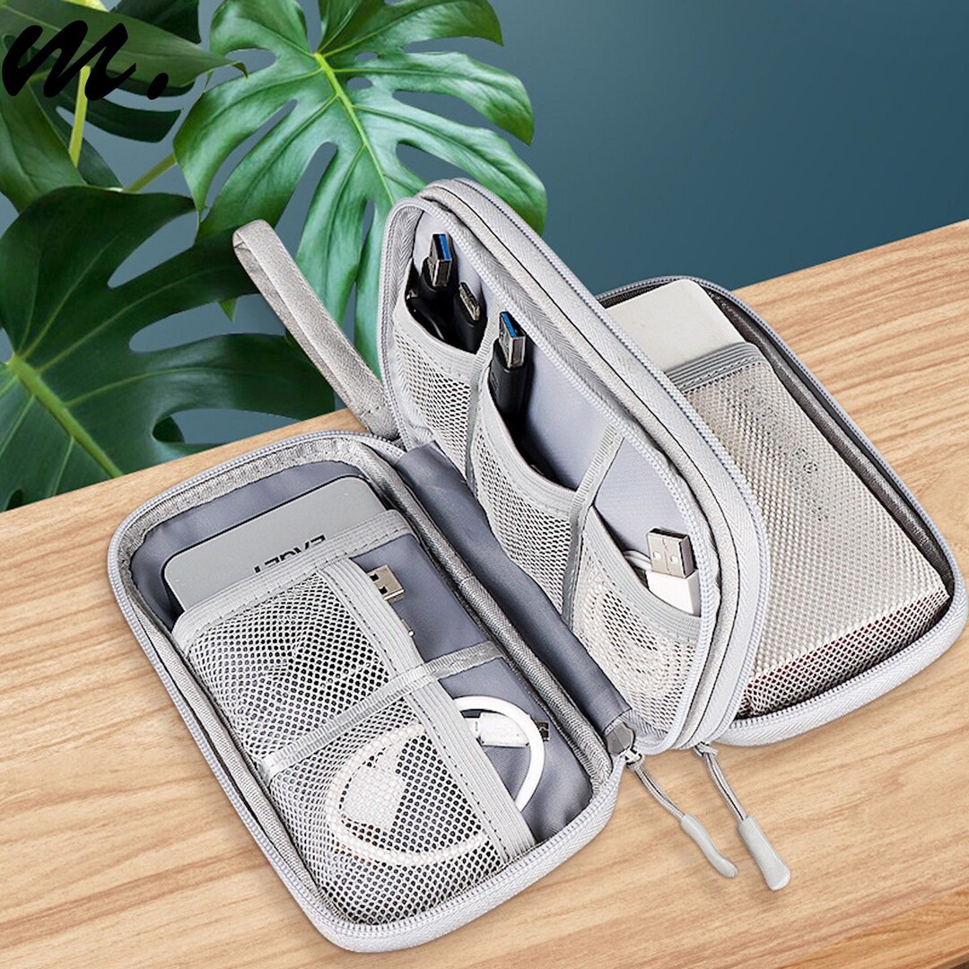 Data Cable Storage Bag, Mobile Power Supply Cloth Bag, Hard Drive Box ...