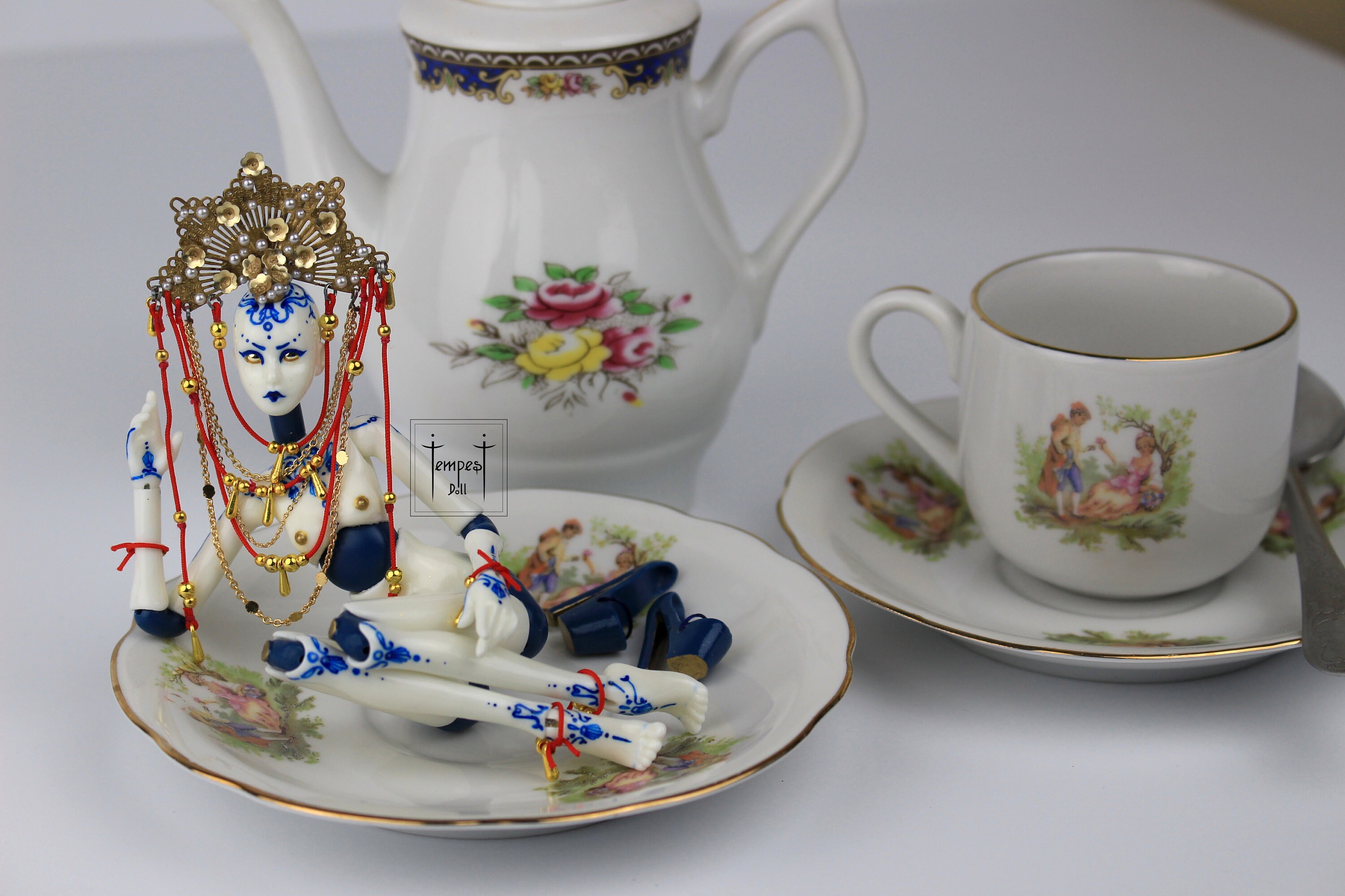 1/12 Scale BJD Full Set by Tempest Doll Mini BJD Artist - Etsy