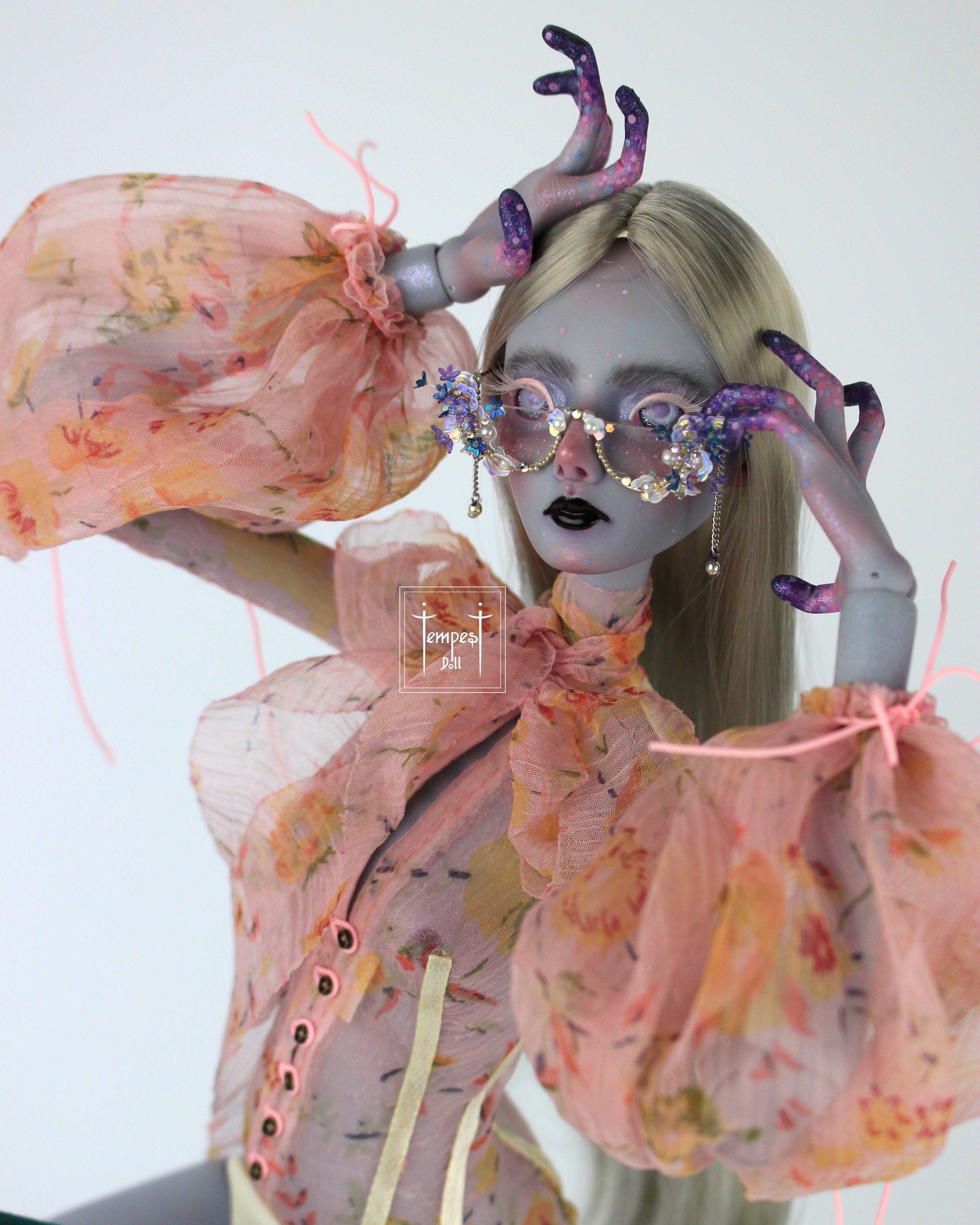 2 FACED Tempest Doll Artist BJD Full Set Artist Doll Ooak - Etsy