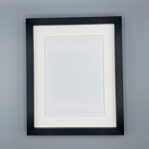 Black 8 X 10 Picture Frame Includes Mat With 6 X 8 Opening Photo Frame ...