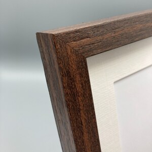 Brown Picture Frame 8x 10 Photo Frame Includes Matt With 6 X 8 Opening ...