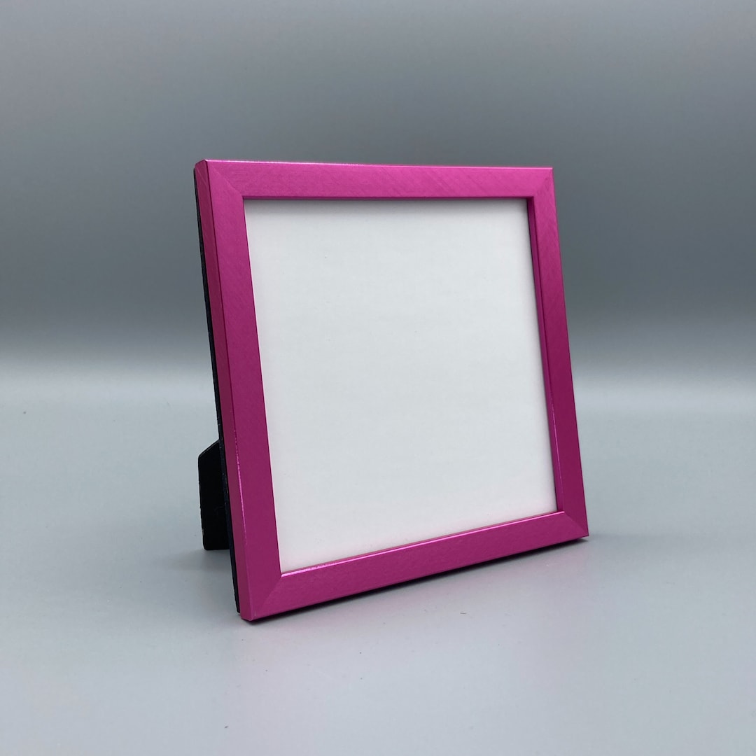 Pink Picture Frame • 5x5 Photo Frame • Additional Colors Avail ...