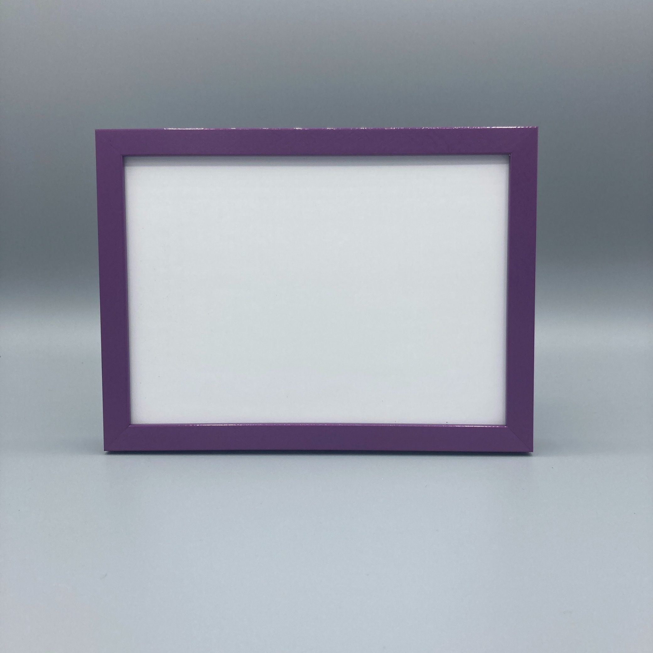 Purple Picture Frame 5x7 Photo Frame Additional Colors - Etsy