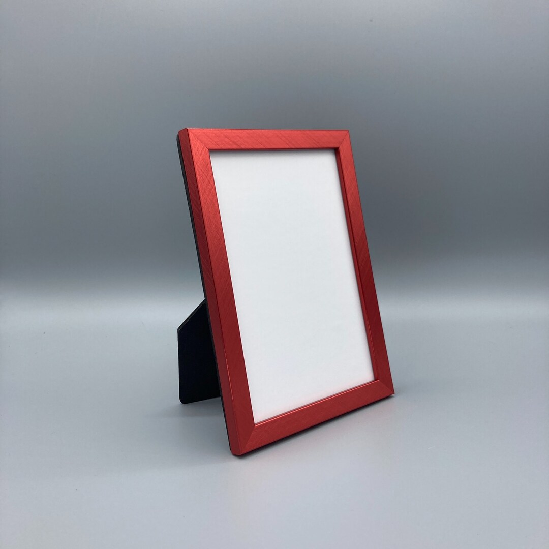 Red Picture Frame • 4x6 Photo Frame • Additional Colors Available ...