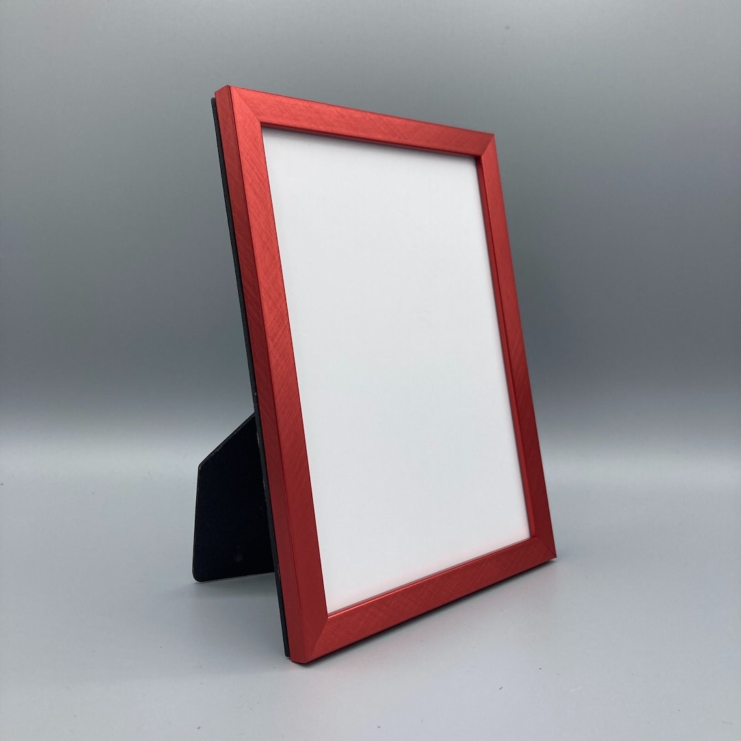 Red Picture Frame • 5x7 Photo Frame • Additional Colors & Sizes ...
