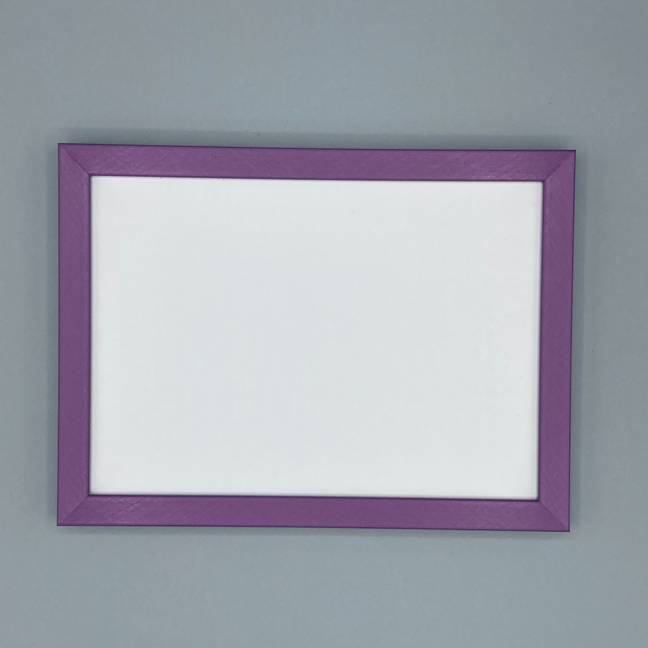 Purple Picture Frame 5x7 Photo Frame Additional Colors - Etsy