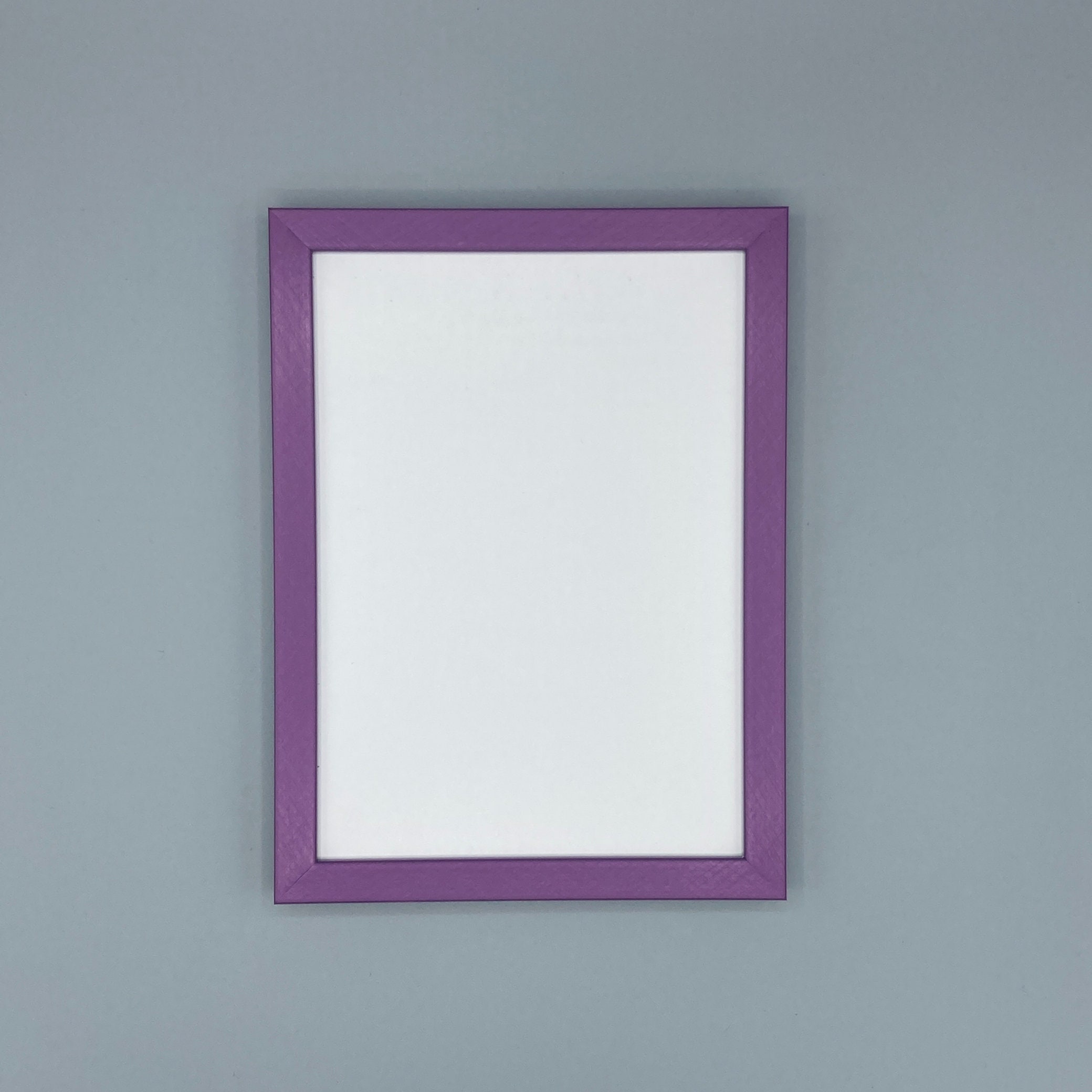 Purple Picture Frame 5x7 Photo Frame Additional Colors - Etsy