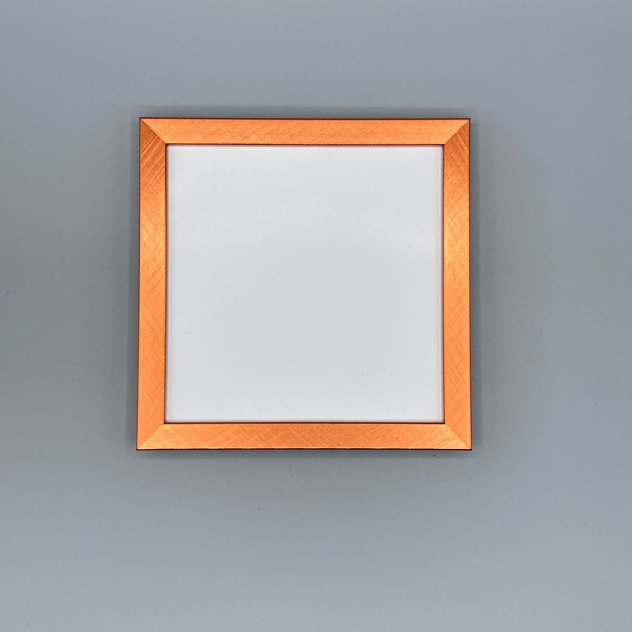 Metallic Orange Picture Frame 5x5 Photo Frame Additional - Etsy