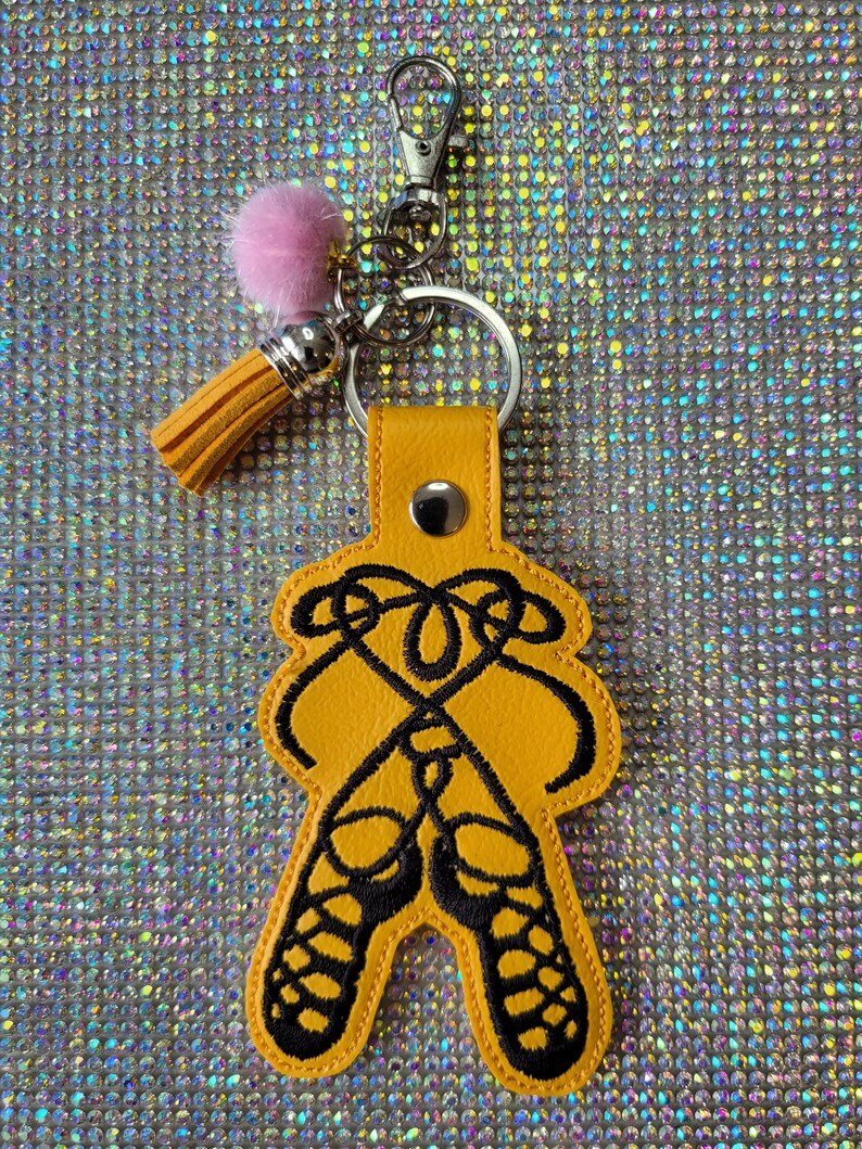 In the Hoop Key Fob, Digital Download, Irish Dance Shoes, Key Fob ...