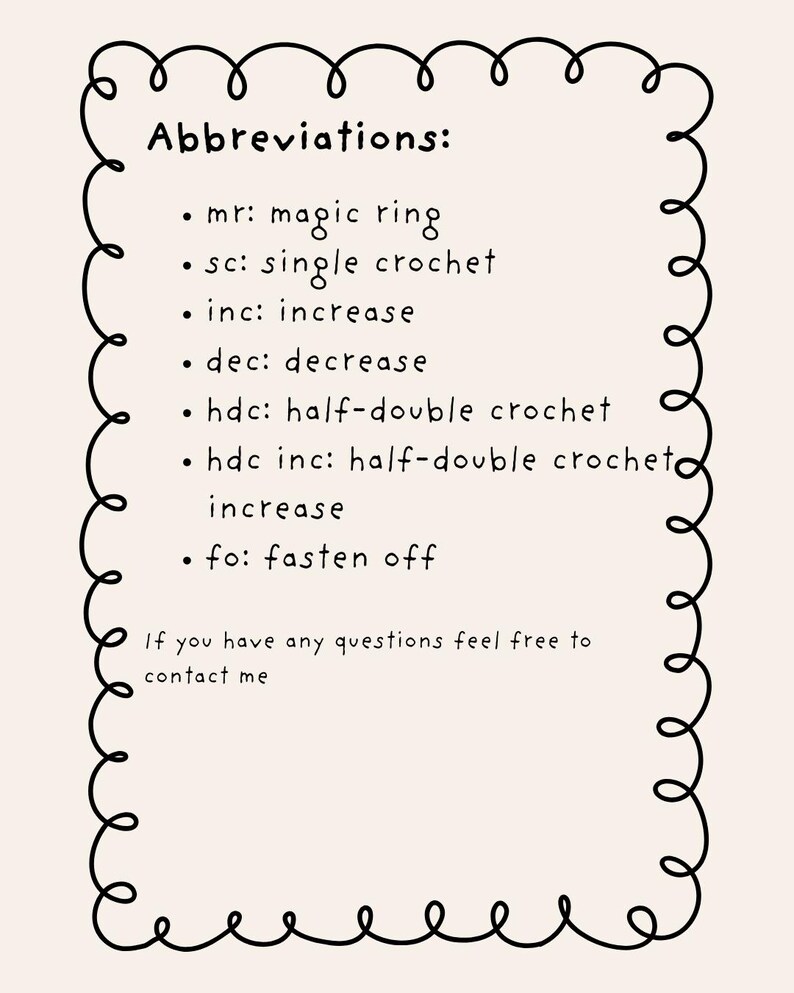 Peanut Crochet Pattern - Etsy