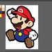 Paper Mario Jumping TTYD - Svg, Dxf, Png, Pdf - Etsy