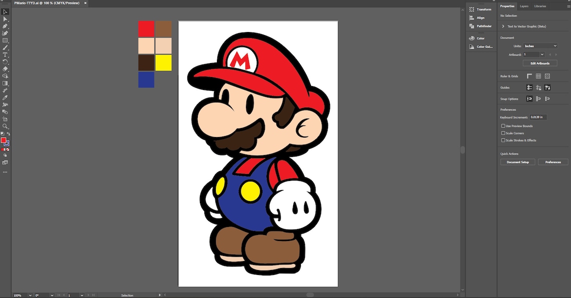 Paper Mario TTYD - Svg, Dxf, Png, Pdf - Etsy