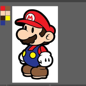 Paper Mario TTYD - Svg, Dxf, Png, Pdf - Etsy