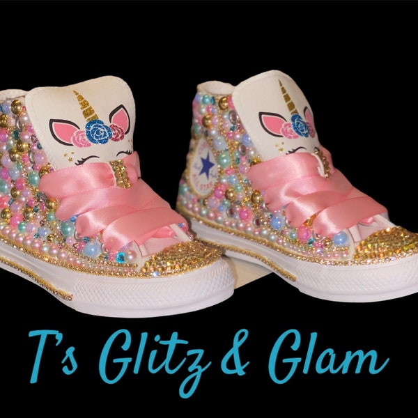 Bling Converse - Etsy