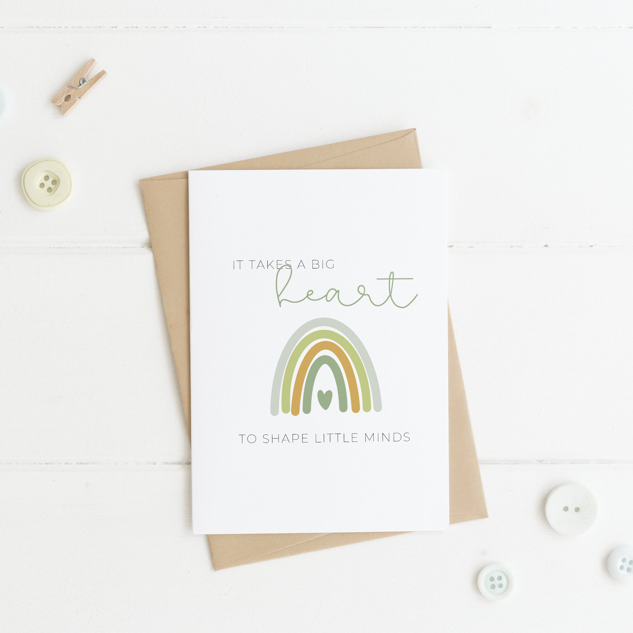 Rainbow Teacher Thank You Card Teacher Appreciation Digital - Etsy ...