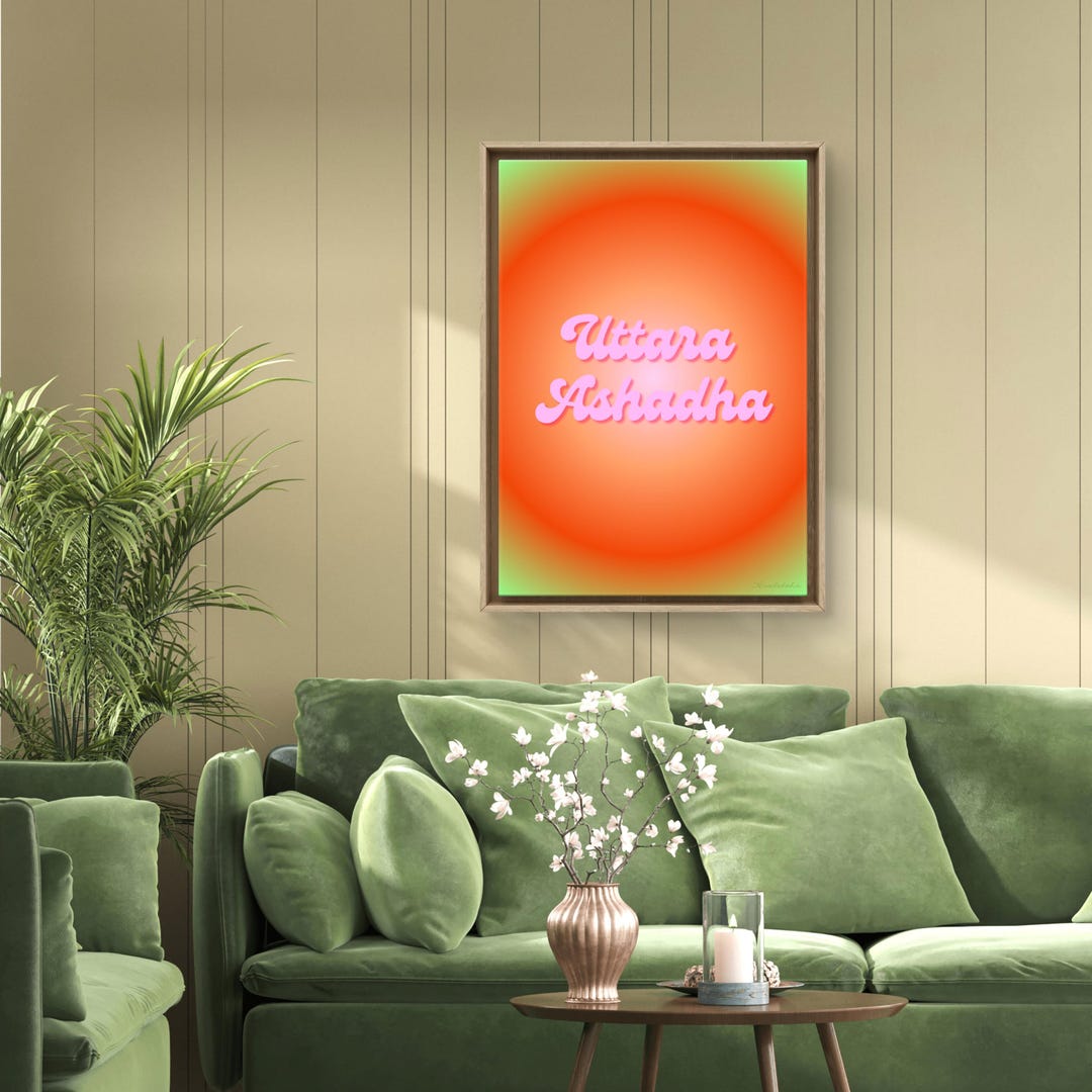 Uttara Ashadha Poster - Etsy