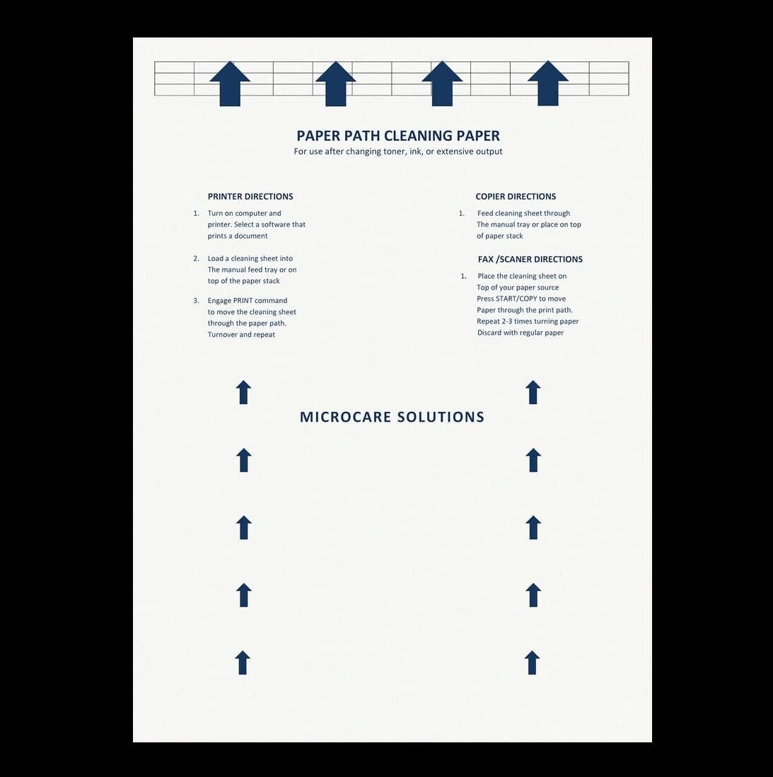 Printer Cleaning Paper for Laser & Inkjet Printers - Etsy