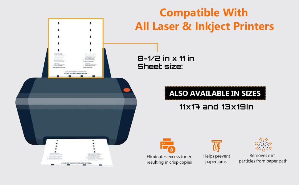 Printer Cleaning Paper for Laser & Inkjet Printers - Etsy
